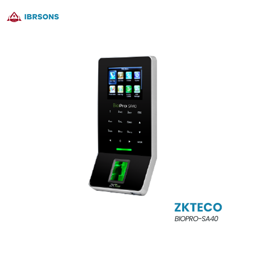 ZKTECO - BIOPRO-SA40 Ultra-Thin & Elegant Design Fingerprint Time ...