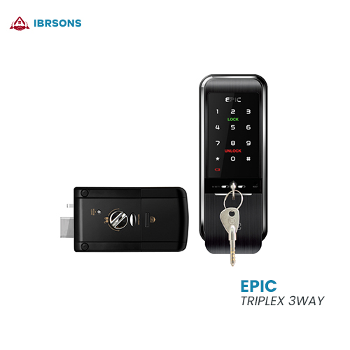 EPIC - TRIPLEX-3WAY Elegant Design 3 Way Operated RFID Card, Pin ...